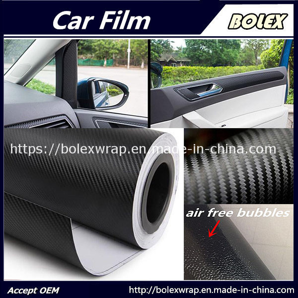 Car Full Body Decoration Film 3D Carbon Fiber Vinyl Decoration Car ...