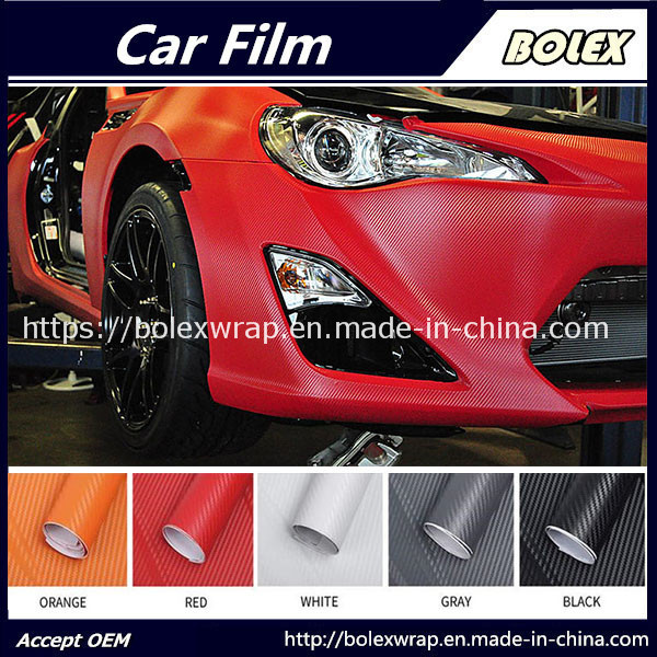 Car Full Body Decoration Film 3D Carbon Fiber Vinyl Decoration Car ...
